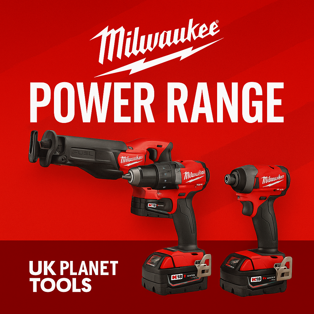 Milwaukee Power Range | High-Performance Tools | UK Planet Tools