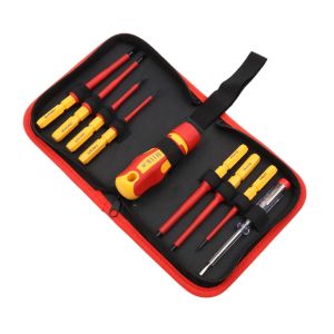 Hilka VDE Quick Blade Electricians 9 Piece Screwdriver Set | 34489009 ...