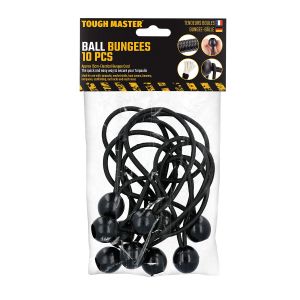 TOUGH MASTER Bungee Cord Balls Tarp Cord Elastic Ball Ties 10pcs TM BB1510 buy Online at UK Planet Tools shop