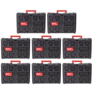 Milwaukee 4932464087 Packout 530mm Stackable Tool Box - Pack of 8 buy ...