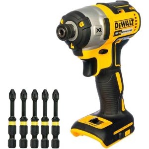 DeWalt DCF887N 18V XR 3-Speed Brushless Impact Driver With 5 x PH2 Bit ...