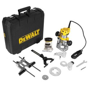 DeWalt D26204K 900W 1/4" Plunge & Fixed Base Router With Case 240V buy ...