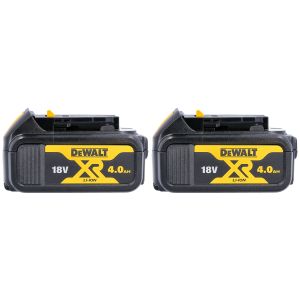 Dewalt DCB182 XR 18V 4Ah Lithium-Ion Battery - Twin Pack | UK Planet Tools