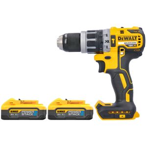 DeWalt DCD796 18V XR Cordless Brushless Combi Drill With 2 x 5Ah ...