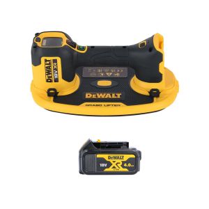 DeWalt DCE590N 18V XR Cordless Grabo Suction Lifter With 1 x 4.0Ah ...