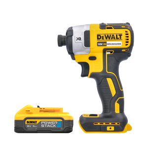 DeWalt DCF887 18V XR 3-Speed Cordless Brushless Impact Driver With 1 x ...