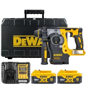 DeWalt DCH273P2 18V XR Cordless Brushless SDS Plus 3 Mode Rotary Hammer ...