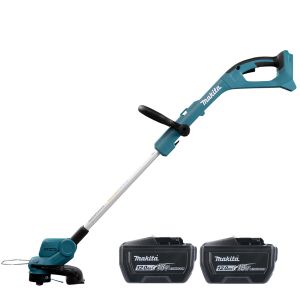 Makita DUR193Z 18V LXT Cordless Cutting Width 260mm Line Trimmer With 2 ...