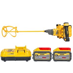 DeWalt DCD240 54V XR Brushless Cordless FlexVolt Plaster Paddle Mixer ...