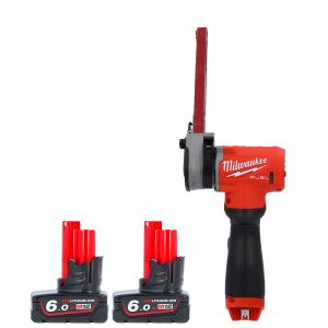 Milwaukee M12FBFL13 12V FUEL Cordless 13mm Band File With 2 x 6.0Ah ...