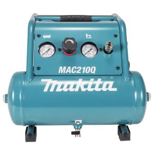 Makita Air Compressor MAC210Q/2 Corded 240V Oil-Free 9.3 Bar 48 L/min ...