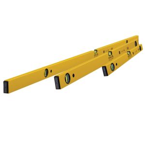 Stabila STB702SET 60cm, 120cm, 180cm Double Plumb Spirit Levels | UK ...