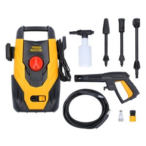 TOUGH MASTER Pressure Washer 110Bar 1400W Compact Lightweight for Patio ...