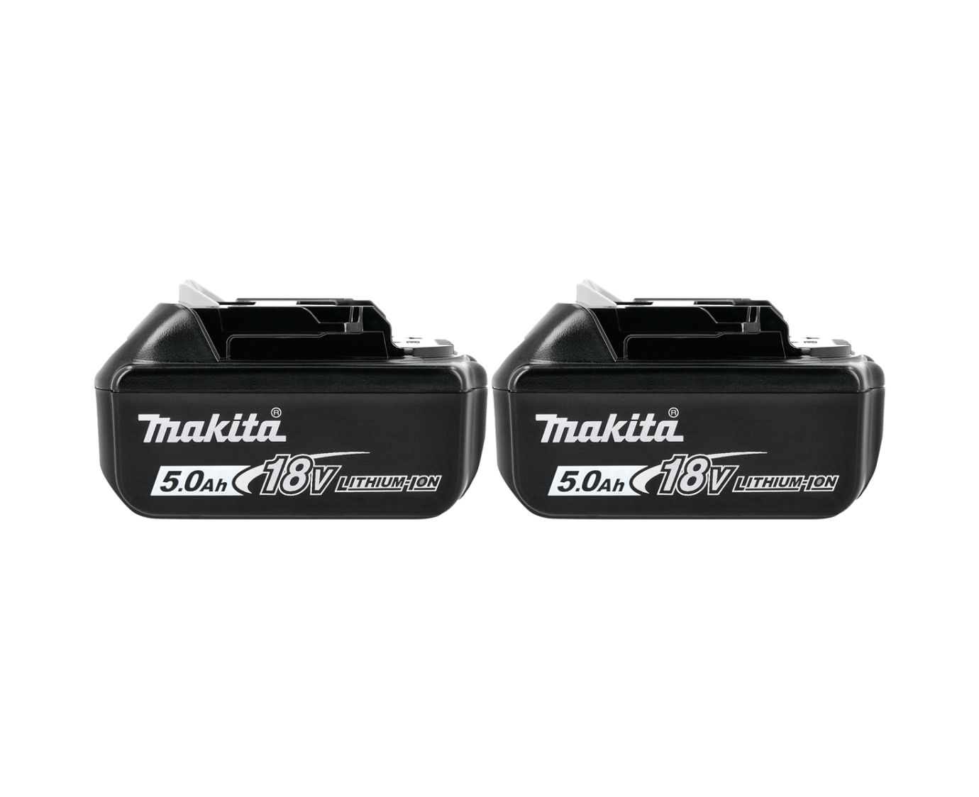 Makita Genuine BL1850 18V 5.0Ah Li Ion LXT Battery Twin Pack buy Online at UK Planet Tools shop