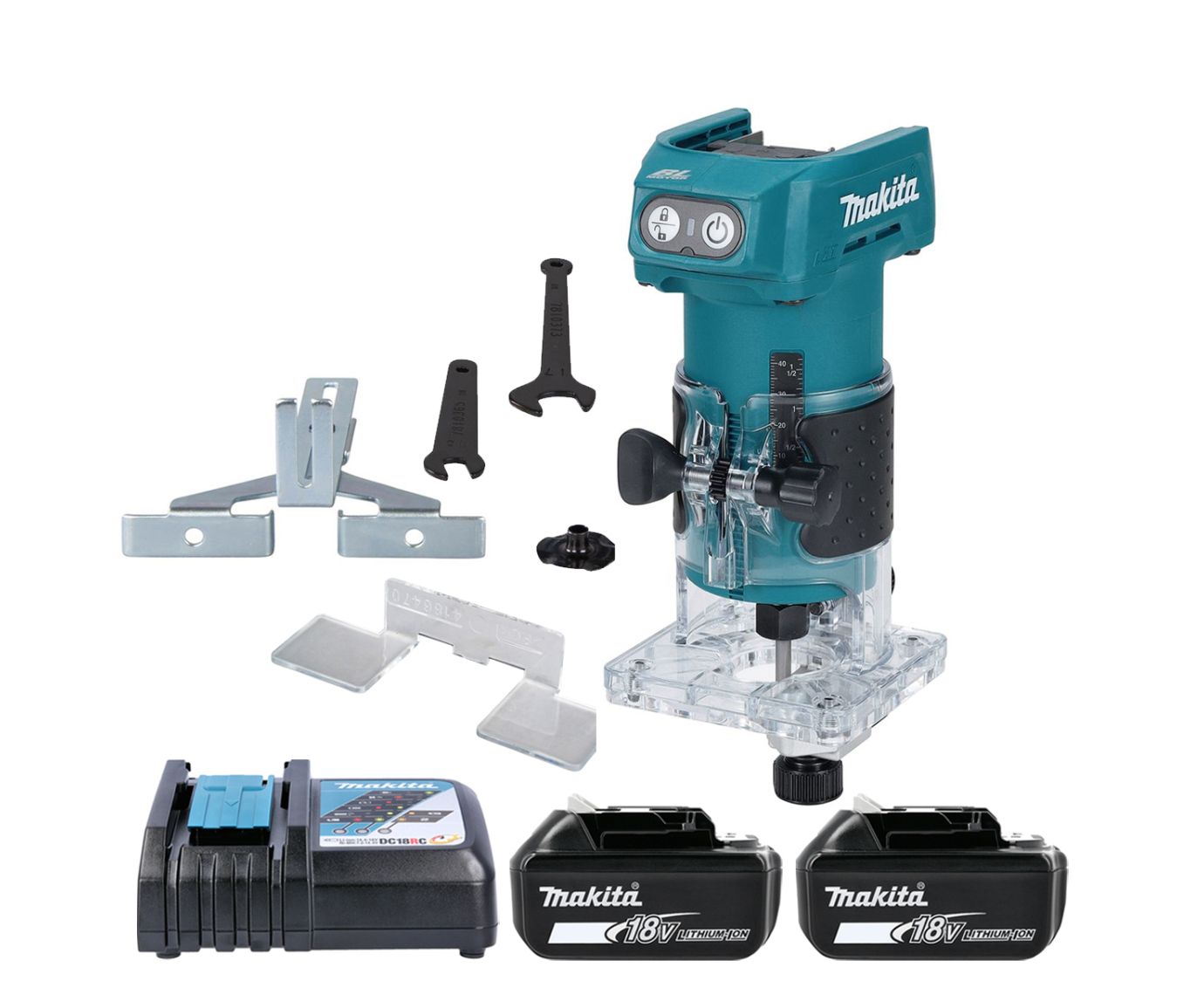 Makita trimmer router 18v store
