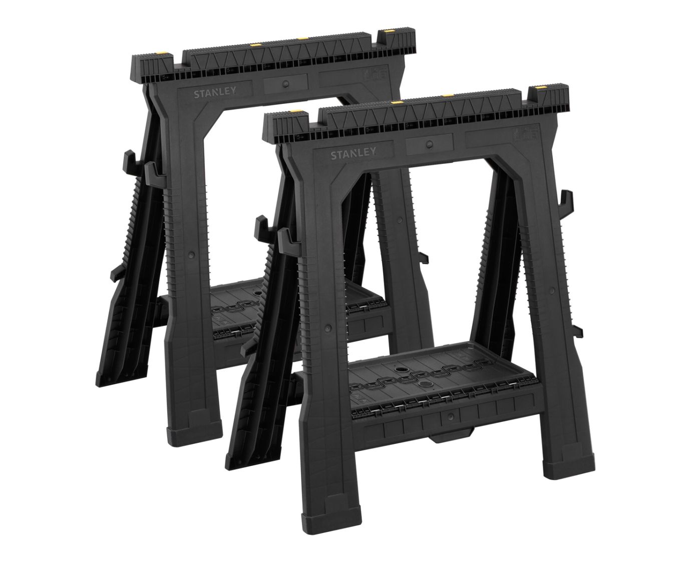 Stanley STST1 70713 Folding Sawhorse Twin Pack buy Online at UK Planet Tools shop