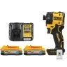 DeWalt DCF870 18V XR Cordless Brushless Hydraulic Impact Driver with 2 ...